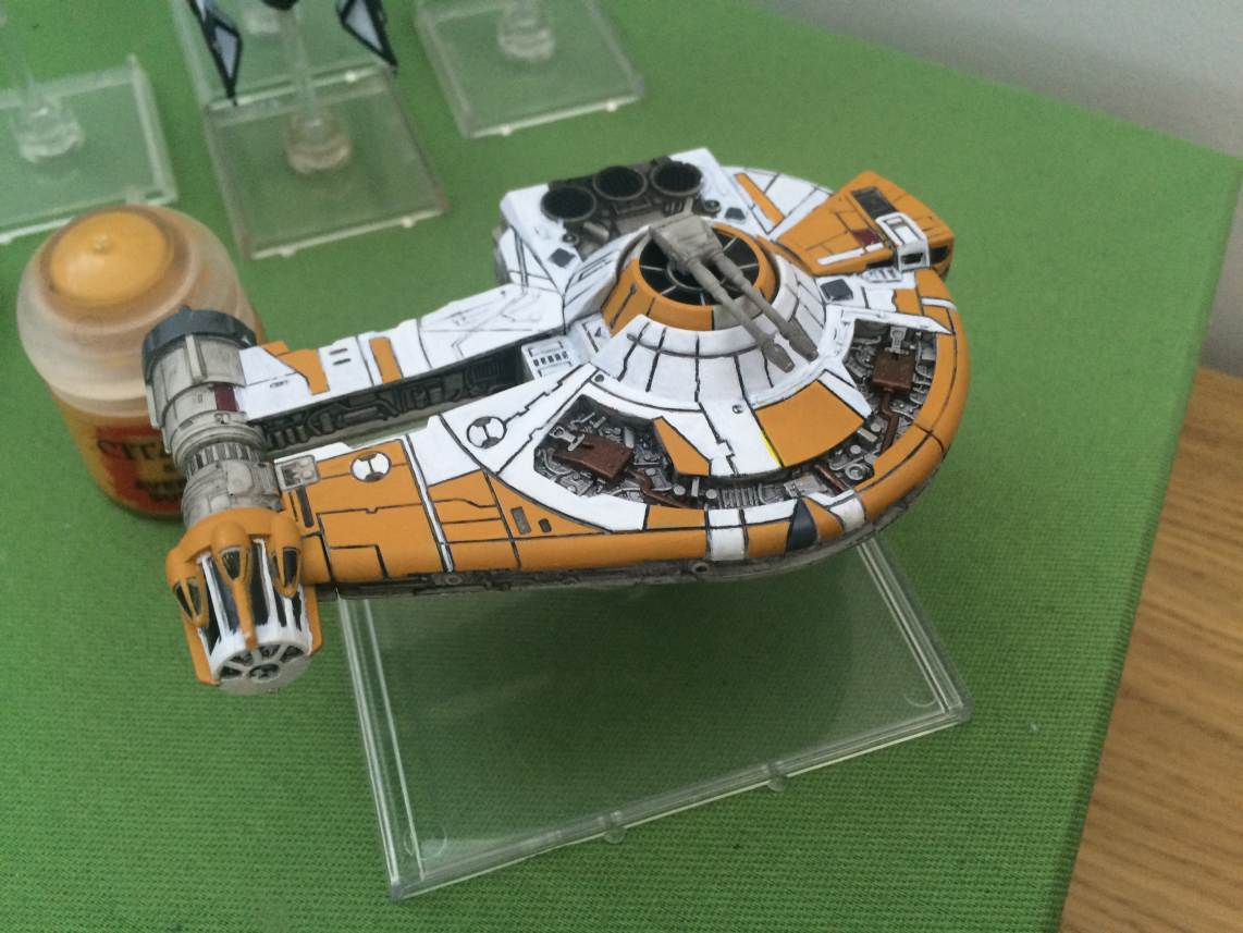 Stay On The Leader: No Strategy, Just Showing Off - my X-Wing repaints