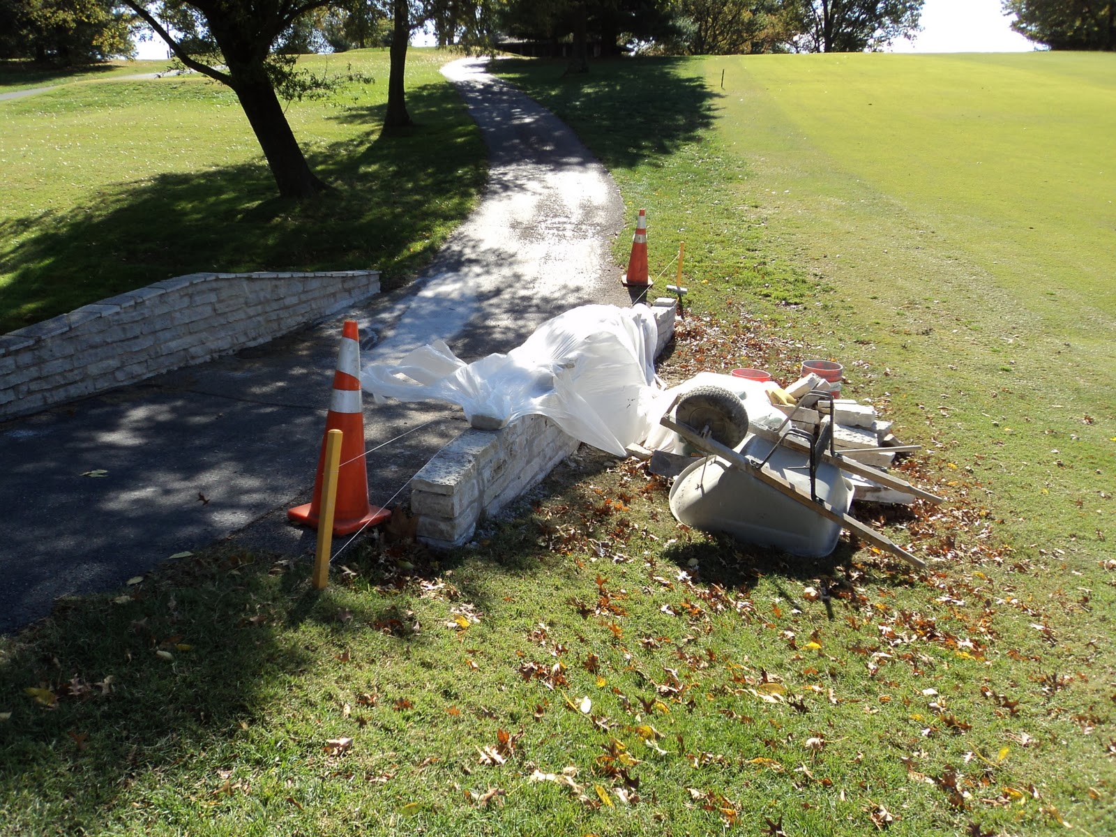 Glen Echo Country Club Golf Course Management: Bridge repair