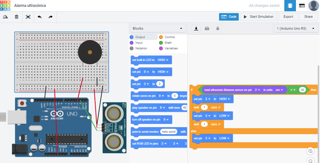 Blog De Un Profesor De Tecnología Programación Y Robótica Práctica Con Sensor De Distancia