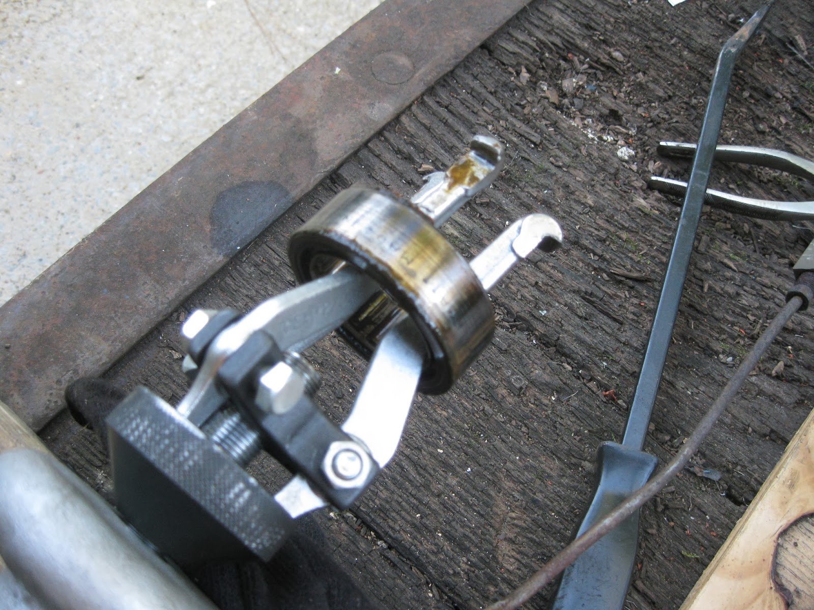 CHEVY C10: REAR END WORK