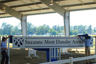 One Equestrian's Journey: Dedication of the Suzanne Mott Dansby Arena
