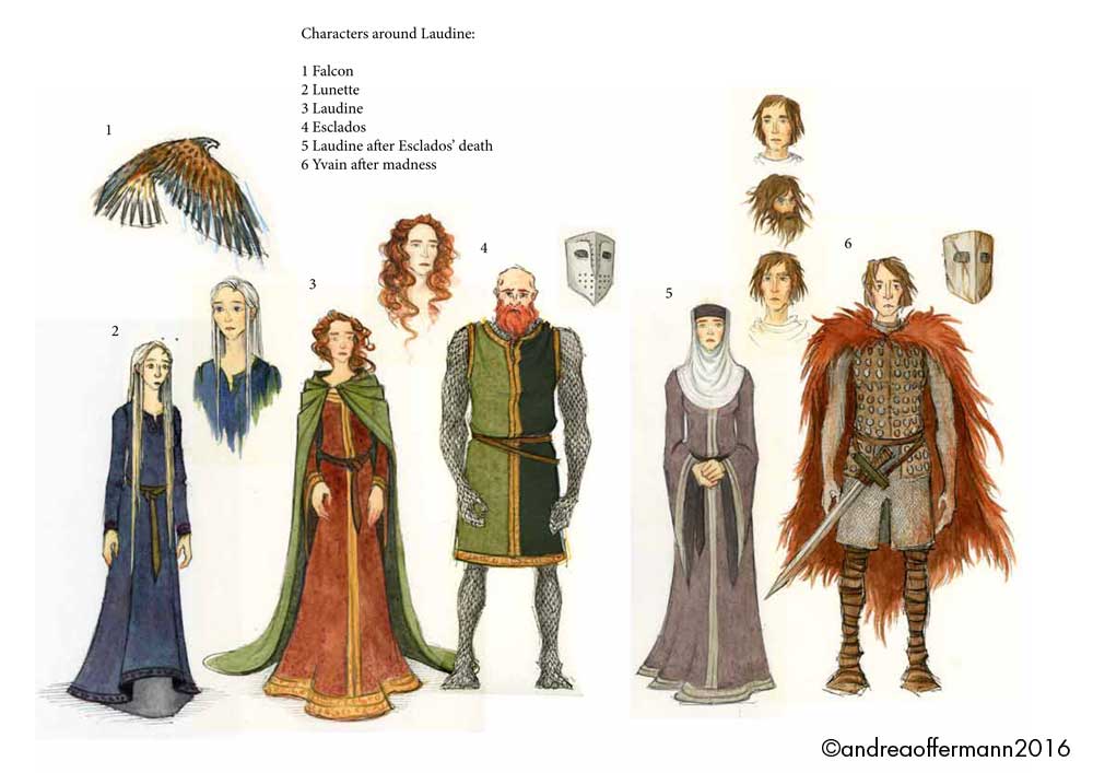 andrea offermann: Yvain Release Celebration Post # 2!