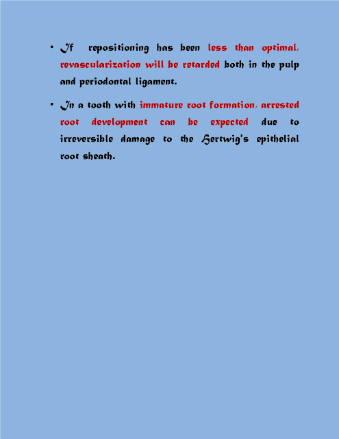 DOs and DONTs in DENTISTRY: CONCUSSION ,SUBLUXATION,EXTRUSION ,LATERAL ...