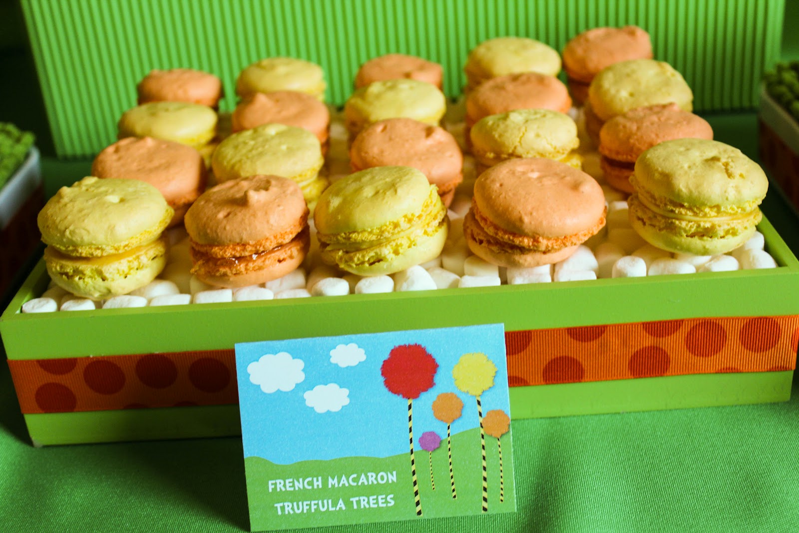 The Party Wall: The Lorax Party (Part 1): The Dessert Table, Food & Drinks