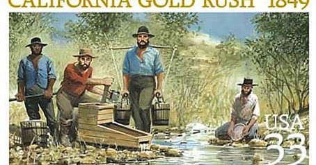 GOLD RUSH 1850s