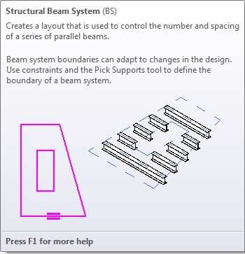 Revit Link: Revit Structural Beam System