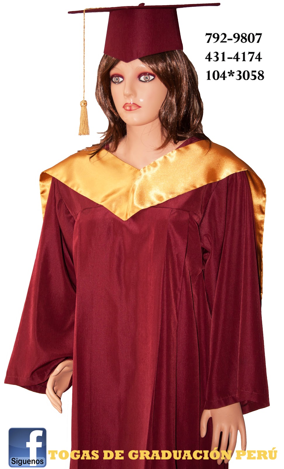 ALQUILER DE TOGAS Y BIRRETES