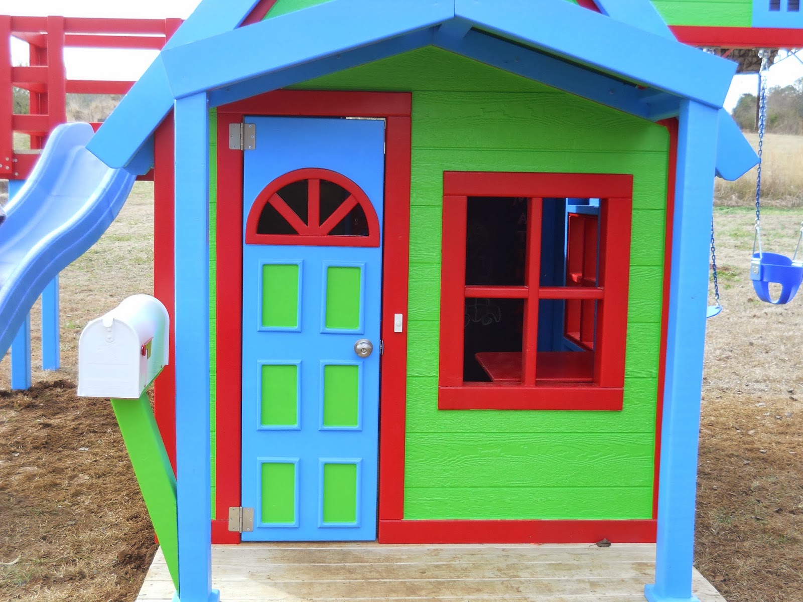 Imagine THAT! Playhouses & More...: The "Dr. Suess Colors" Playhouse