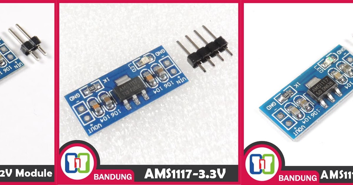 CNC STORE BANDUNG: REVIEW MODULE REGULATOR AMS1117 (MODULE AMS1117 ...