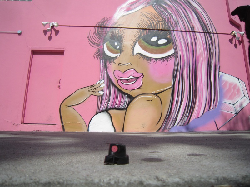 MELROSEandFAIRFAX: Sand One Graffiti Caps Off