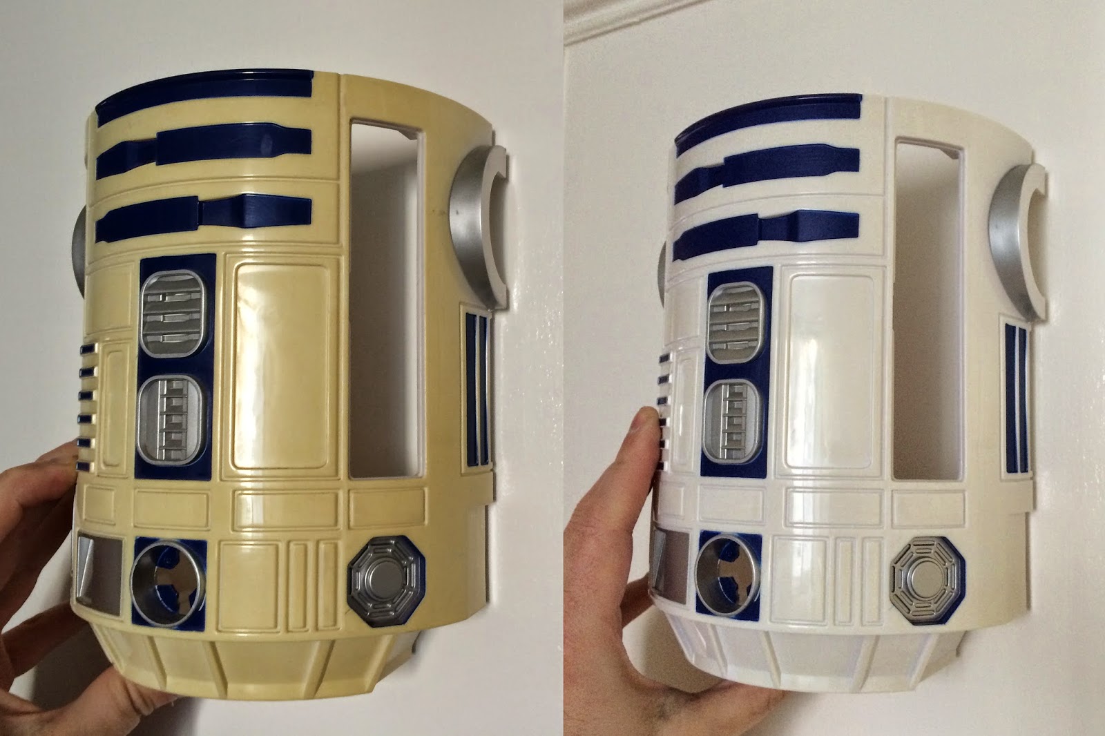 Rod's Electronics Projects: Retrobright your R2-D2