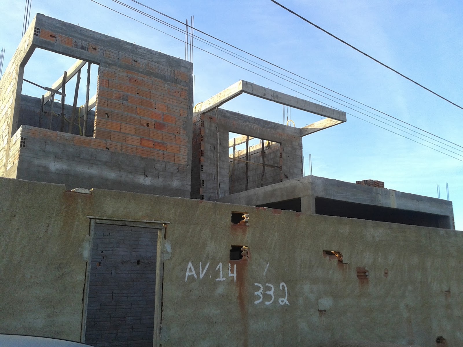 Construindo Nosso Lar: Enfim com cara de sobrado!!!