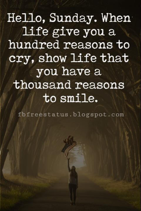 Inspirational Sunday Morning Quotes and Images