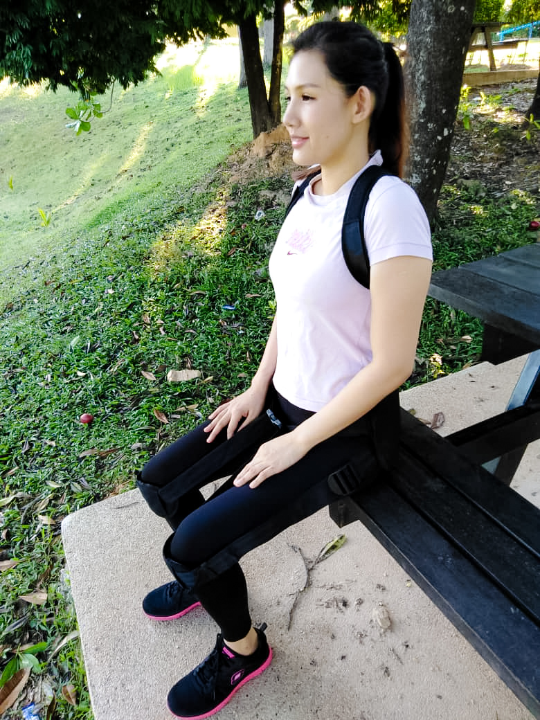 Kiper Lower Back Brace + Kiper Shoulder Corrector - Jia Shin Lee