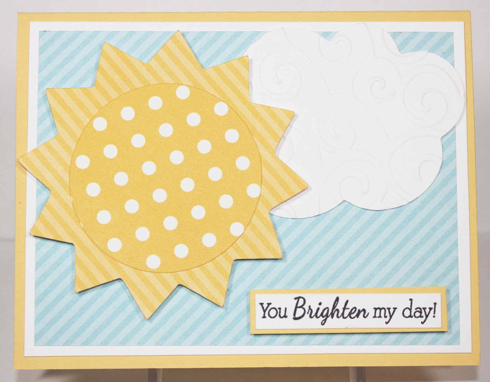 Simply Pam: Simply Crafts w/ Glora & Pam - Sunny Card