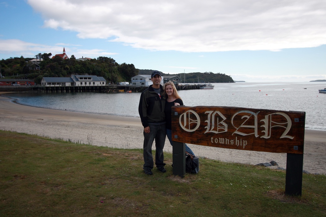A Peek Into Our World: first port: stewart island (oban), new zealand