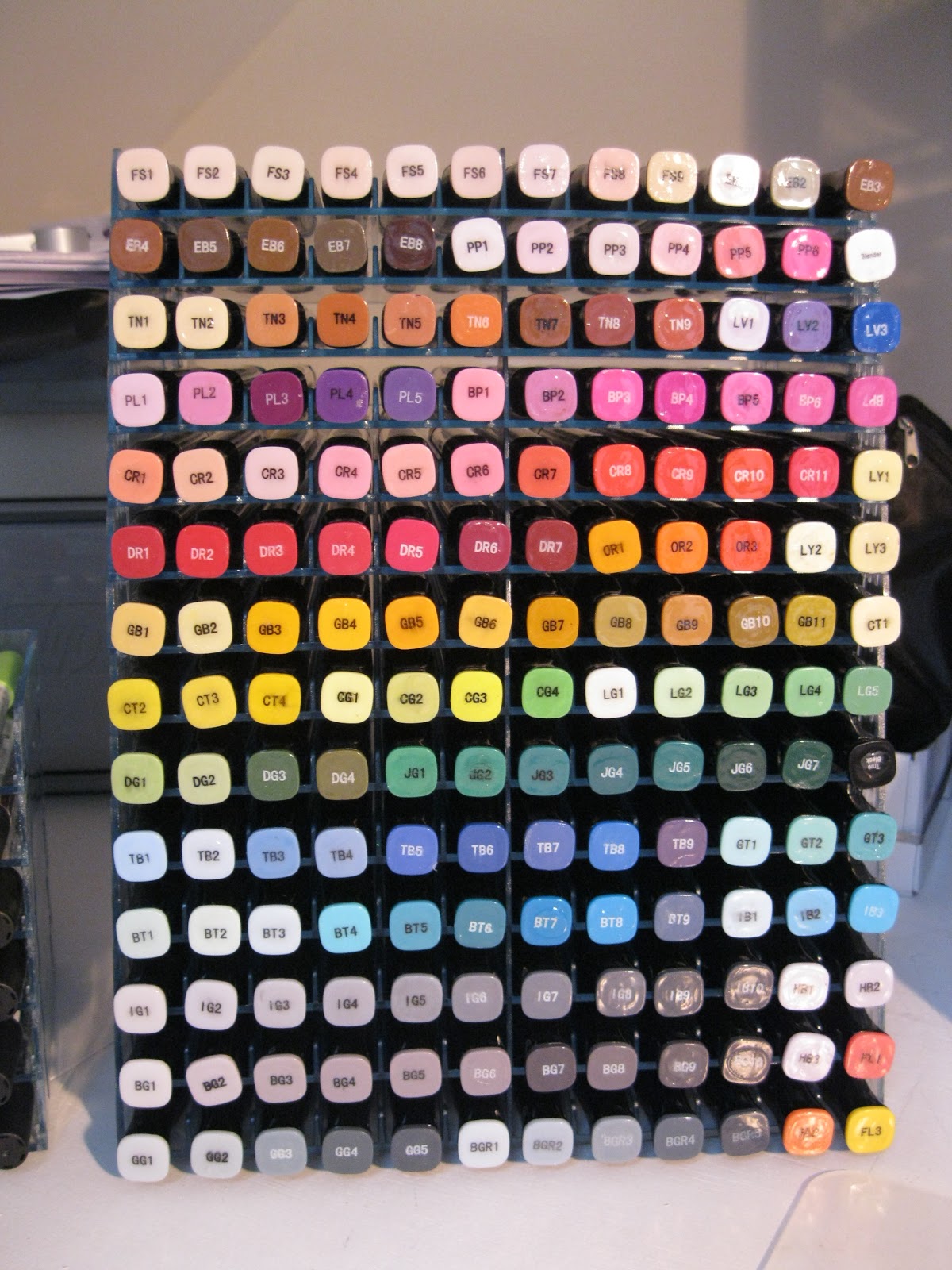 Flowers, Ribbons and Pearls: Pen Storage System.