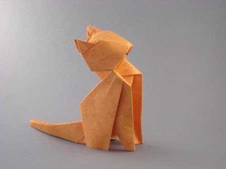 3d Origami Cat Instructions