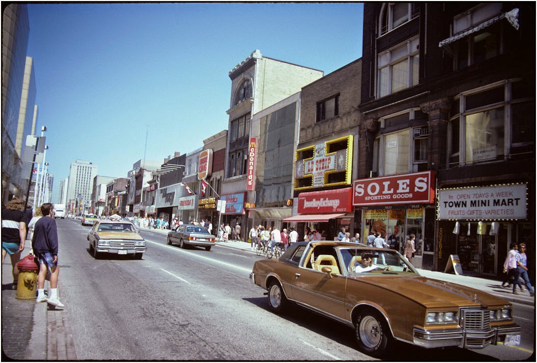 Driving in Toronto, ca. 1960s-70s ~ Vintage Everyday