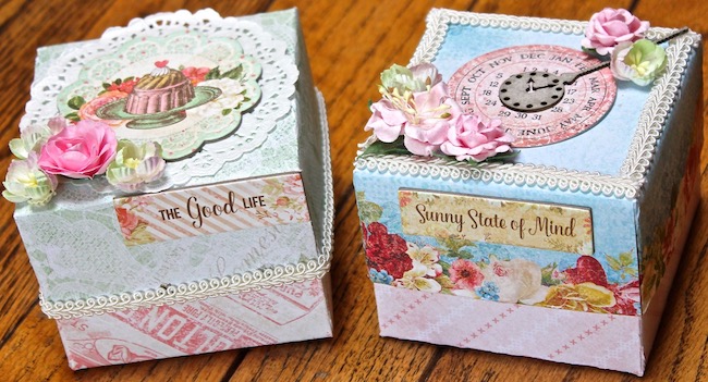 SIMPLY PAPER: Kirigami Gift Boxes - Blue Fern Studios