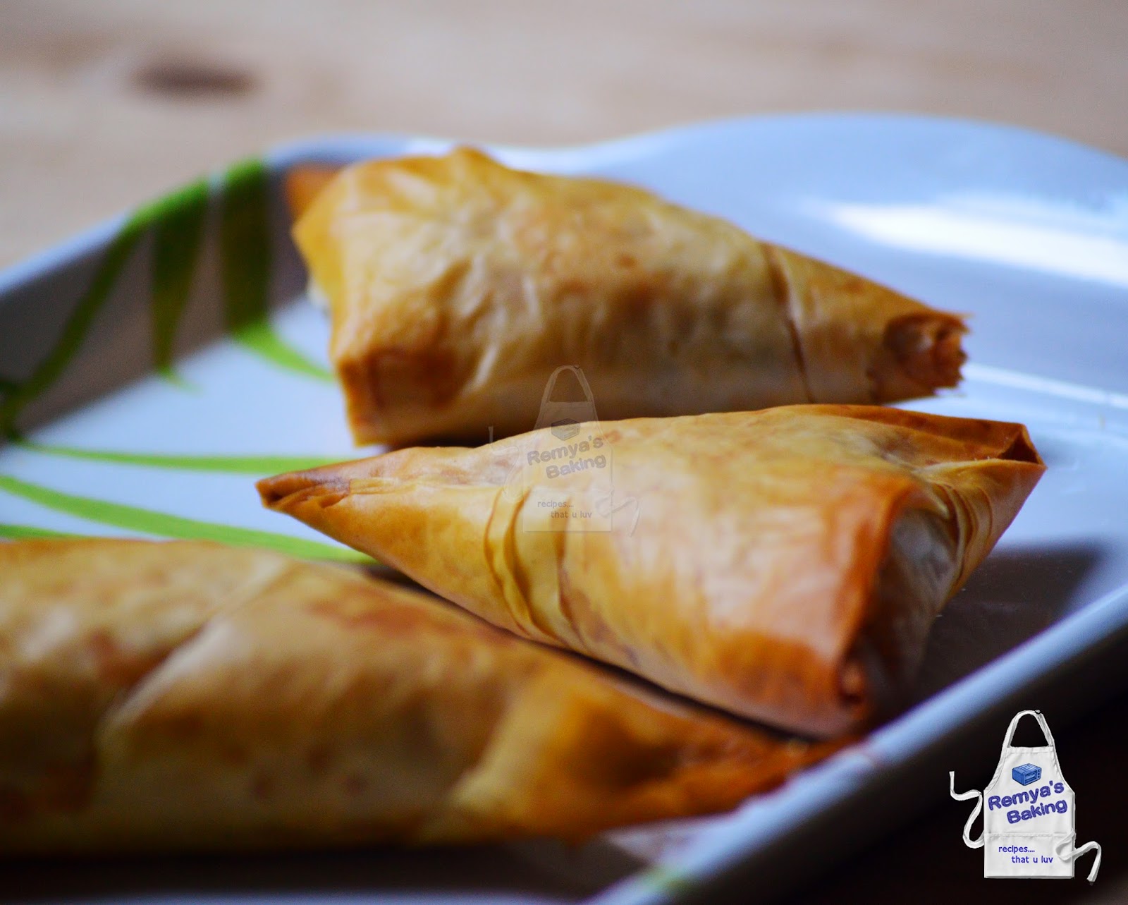 Remya's Baking : Baked Samosas
