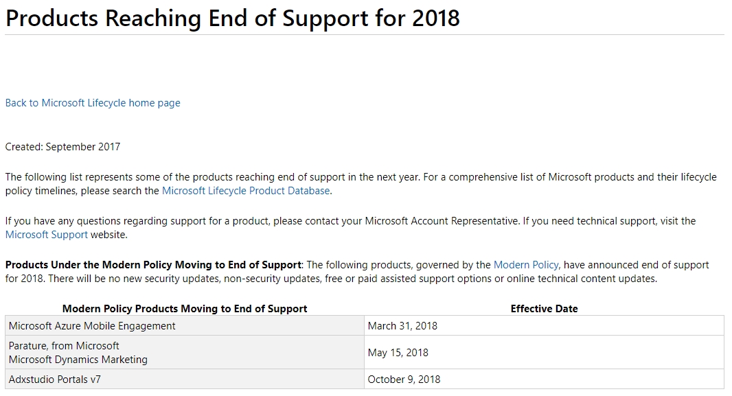 [Windows] 윈도우 제품군 EOS(End of support) 에 대한 정보 ~ Learning, Sharing, and ...