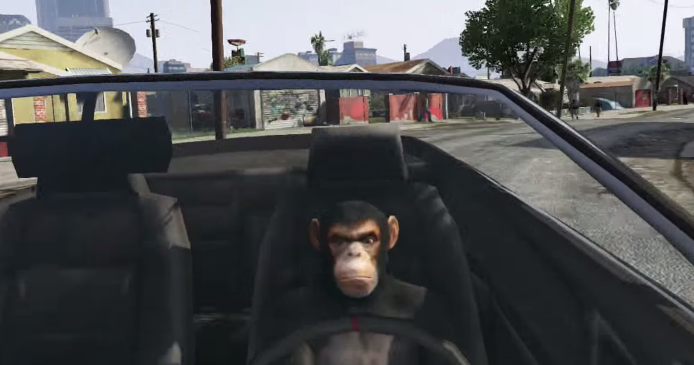 The Monkey Buddha: GTA:V- Monkey Mod