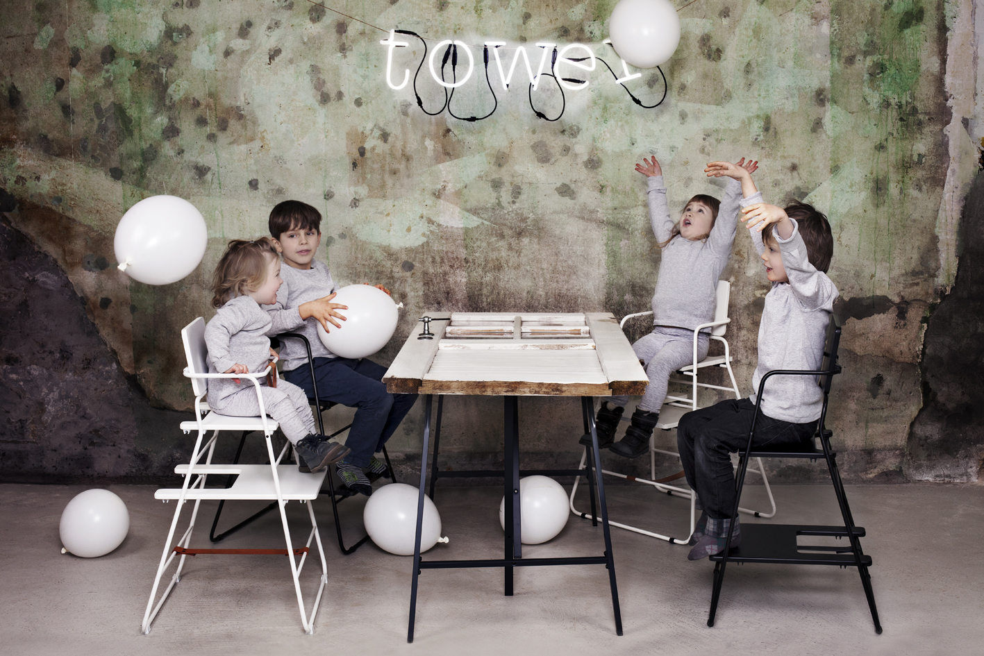 kids love design: TOWERchair / Design high chair for kids