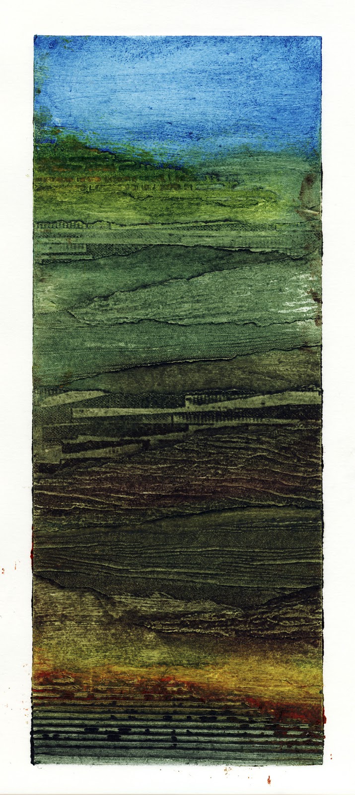 Creating Surface Design: Collagraph prints