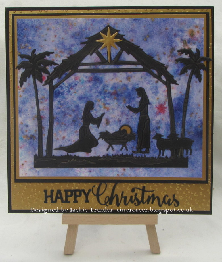 Tinyrose's Craft Room: Nativity Christmas Card