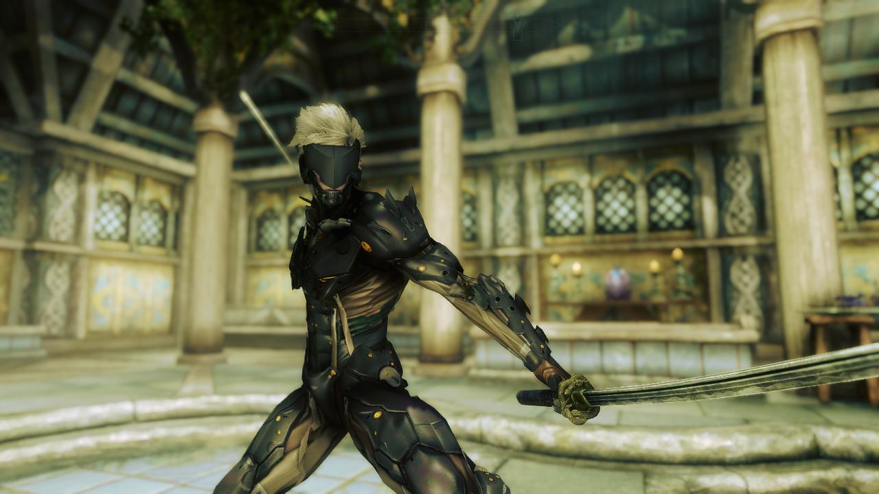 Diego4Fun Zone: [Skyrim MOD]Metal Gear Rising Raiden
