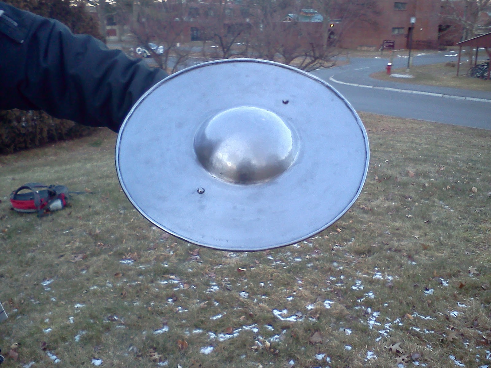 Notes from a Novice Armorer: Finished product/What is a buckler?