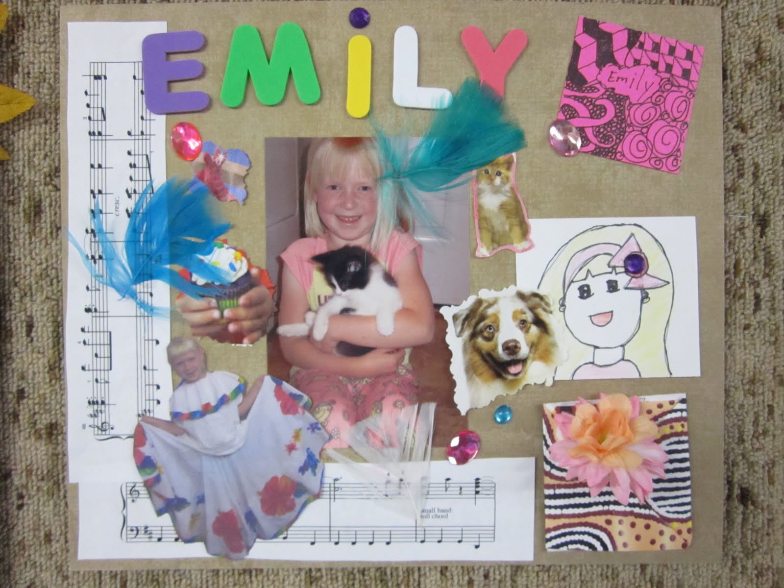 Art at East, Union and more...: 3rd Grade Collage Art