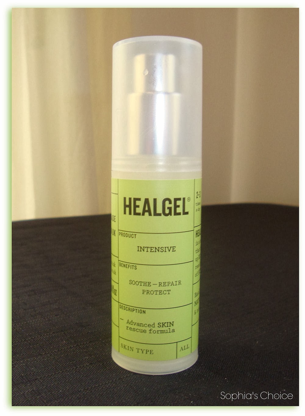 HealGel Intensive – Well I Wasn’t Expecting That ! | Sophia's Choice ...