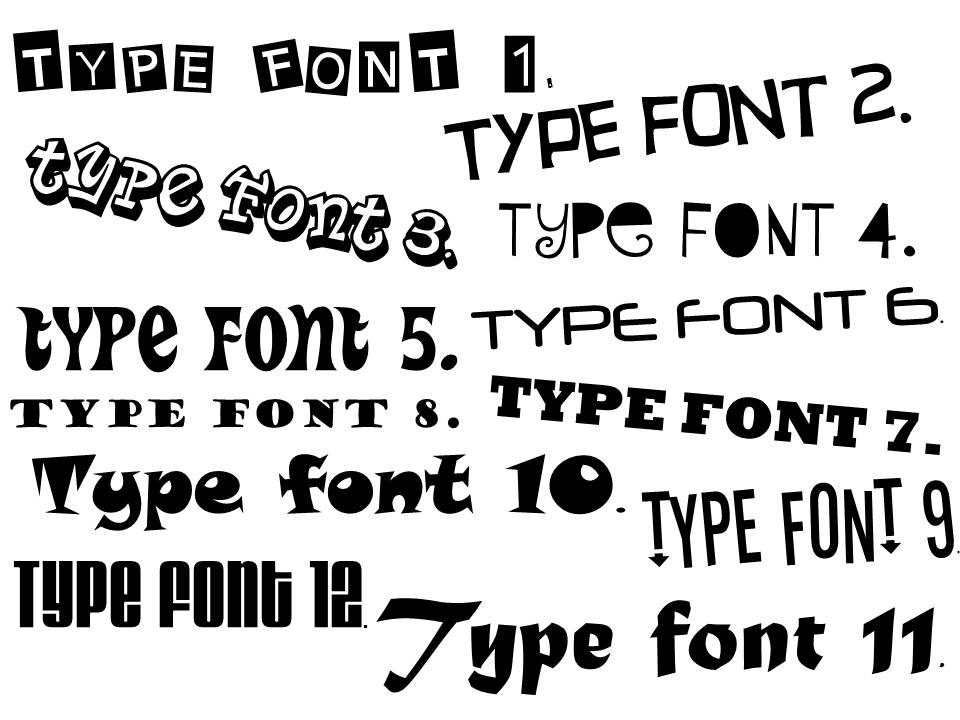 As Media Emma Barker Different Fonts 
