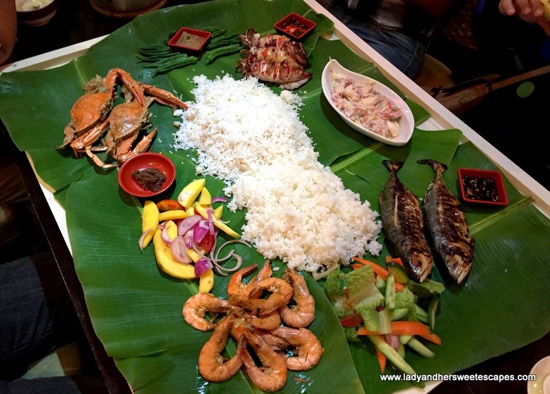 Boodle Fight at Asian Flavors Restaurant | Lady & her Sweet Escapes