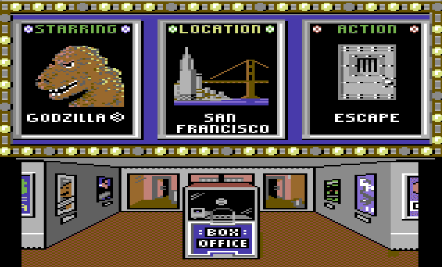 VGJUNK: THE MOVIE MONSTER GAME (COMMODORE 64)