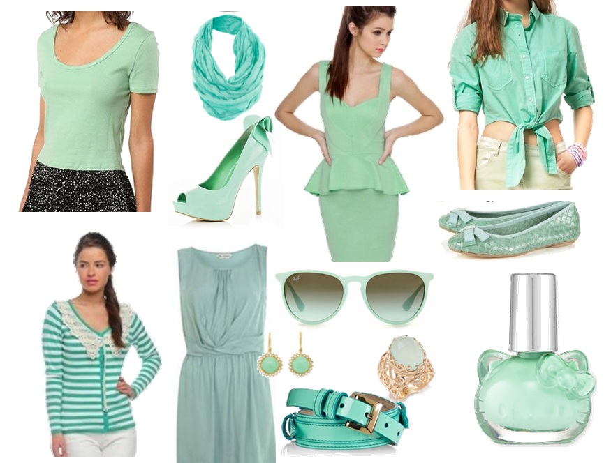 Mint: The Big Colour Trend For Summers - Urban Fashion Trends