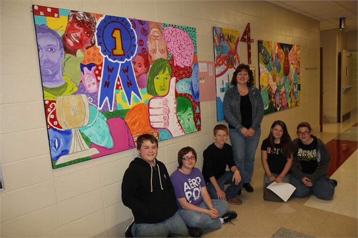 The Leader In Me Mural Project 2013: The Murals