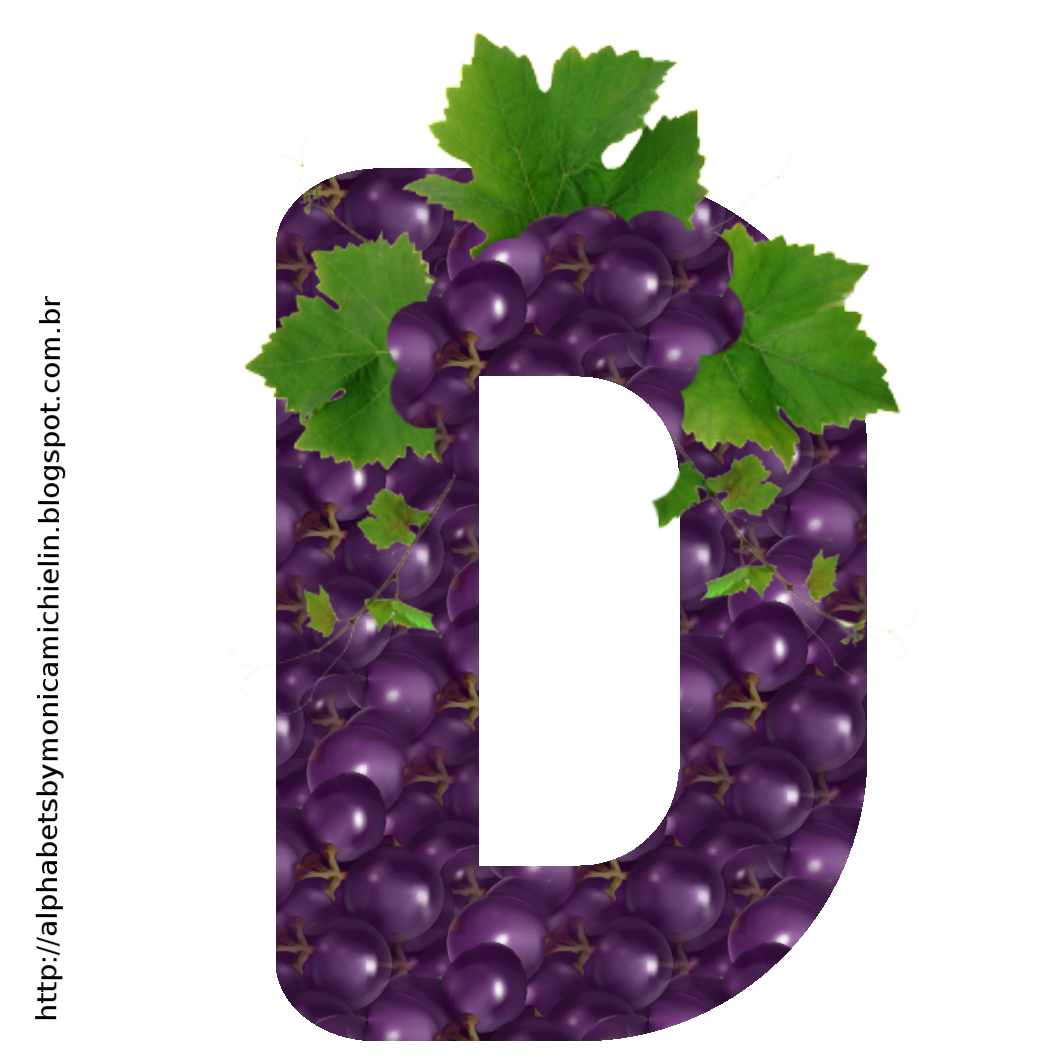 M. Michielin Alphabets: GRAPE FRUIT ALPHABET, UVA ALFABETO E BENEFICIOS ...