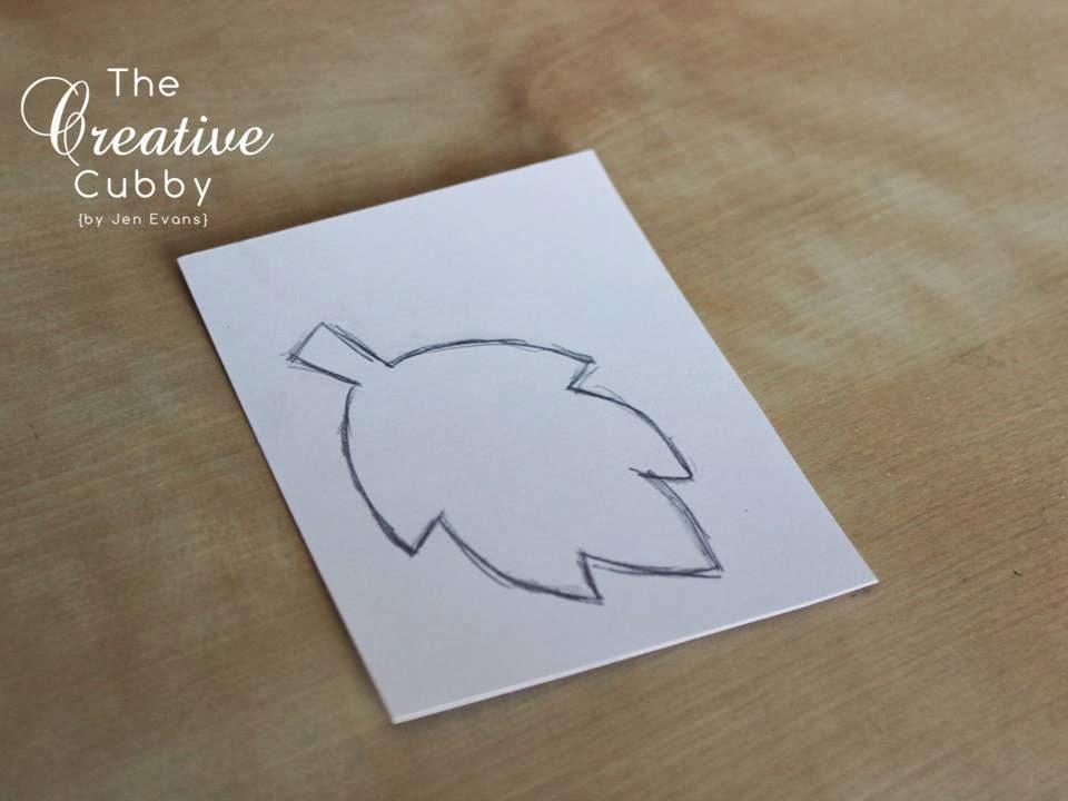 The Creative Cubby: Fall Felt Leaves Tutorial