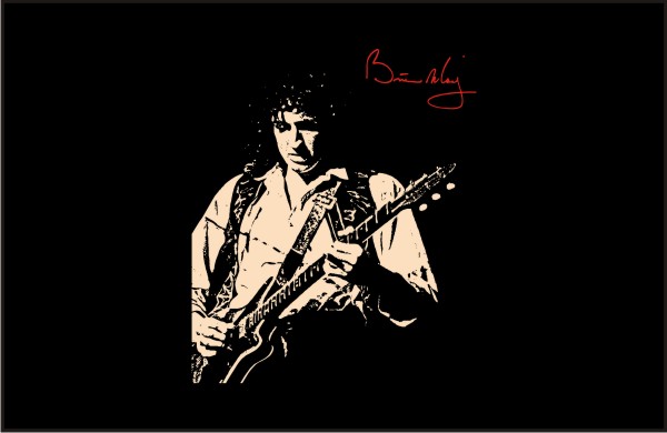 Brian May Brian May | Vector t-shirts