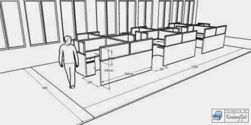 26+ Ukuran Standar Meja Kerja Kantor, Konsep Terkini!