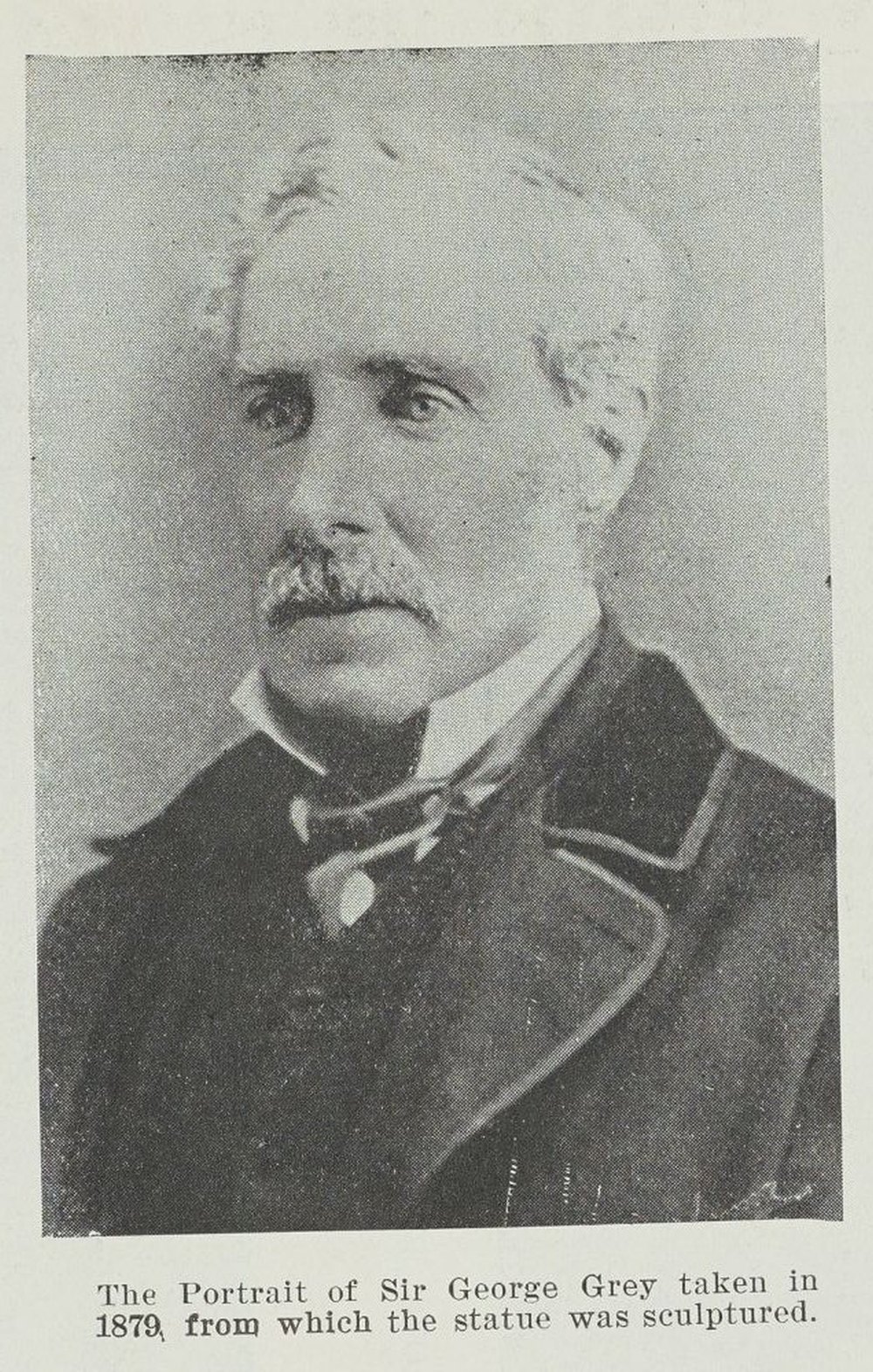 Bartley Archive: The Grey Statue Auckland City