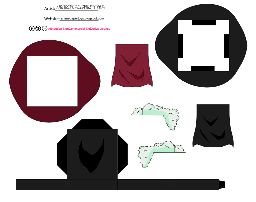 ILuvpapercraft: PaperCraft Onepiece Juraquille Mihawk