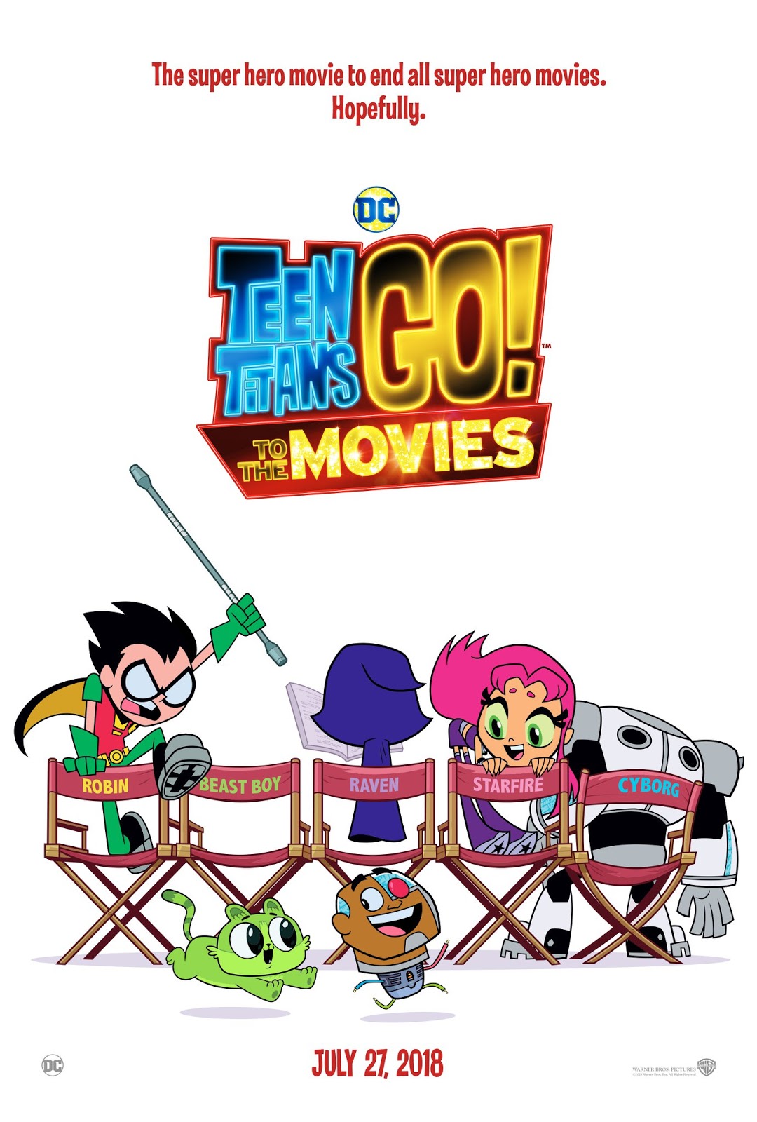 The Crusader's Realm: Teen Titans GO! to the Movies: Official poster ...