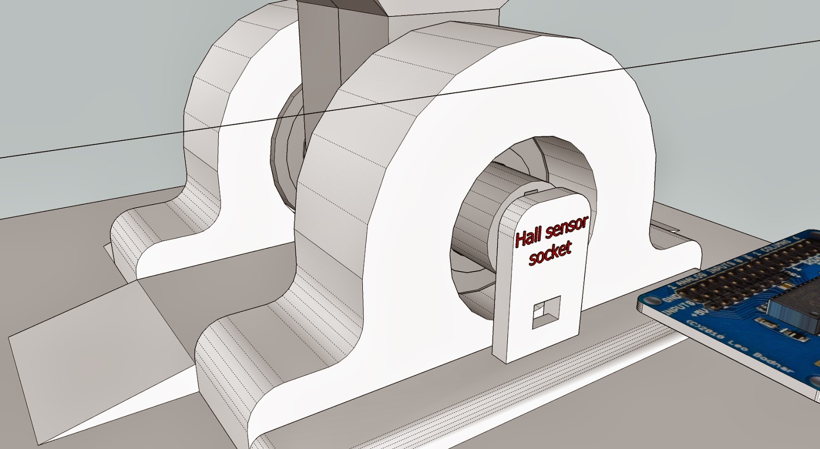 Spitfire spade grip joystick project: 2014