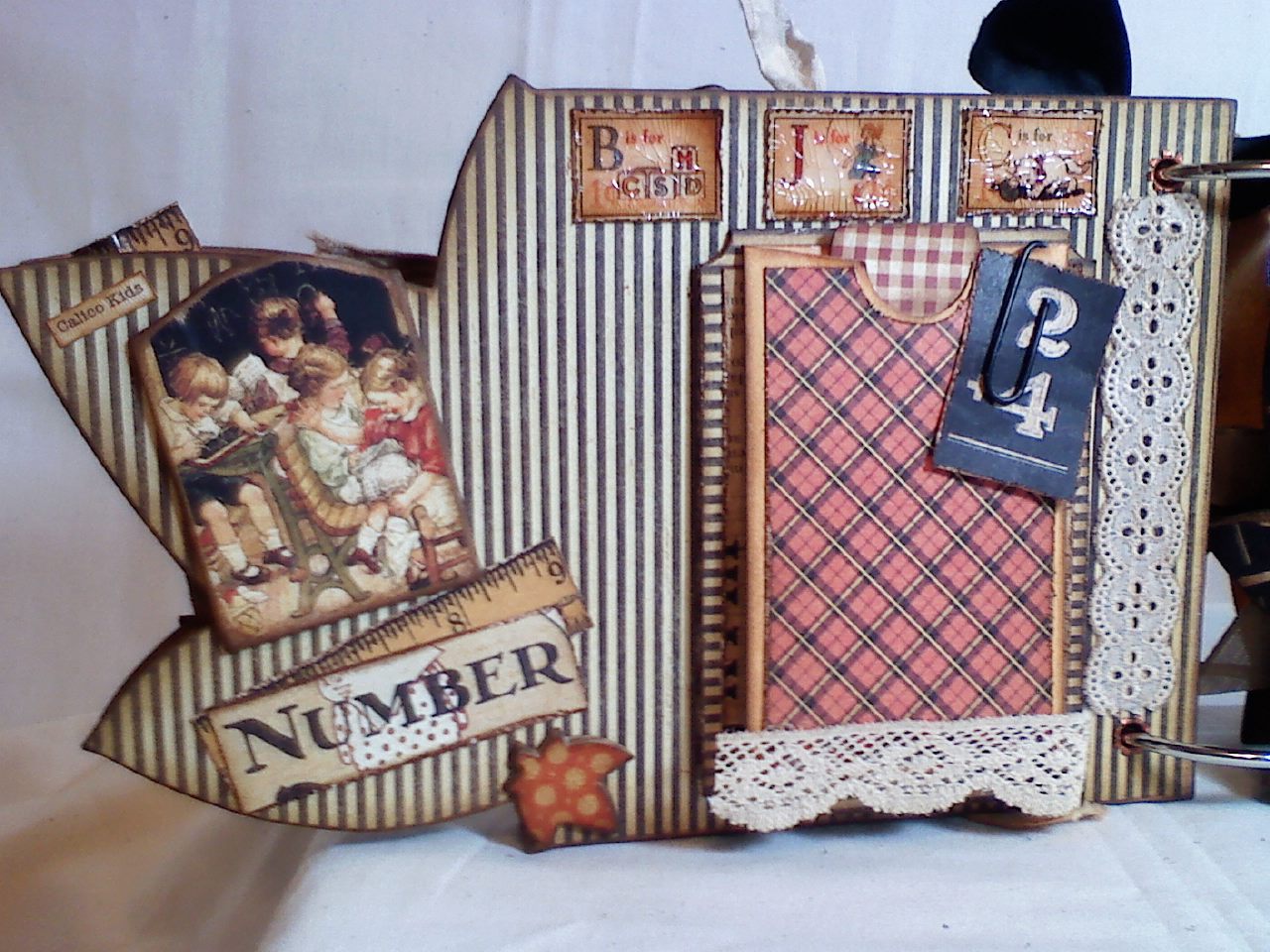 “Autumn Leaf” Custom Accucut die and Album! – The Jule Box Studios