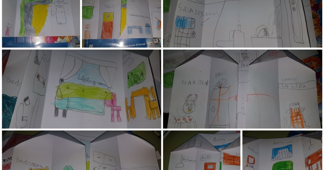 Lucy's Classroom: My house! 2nd grade