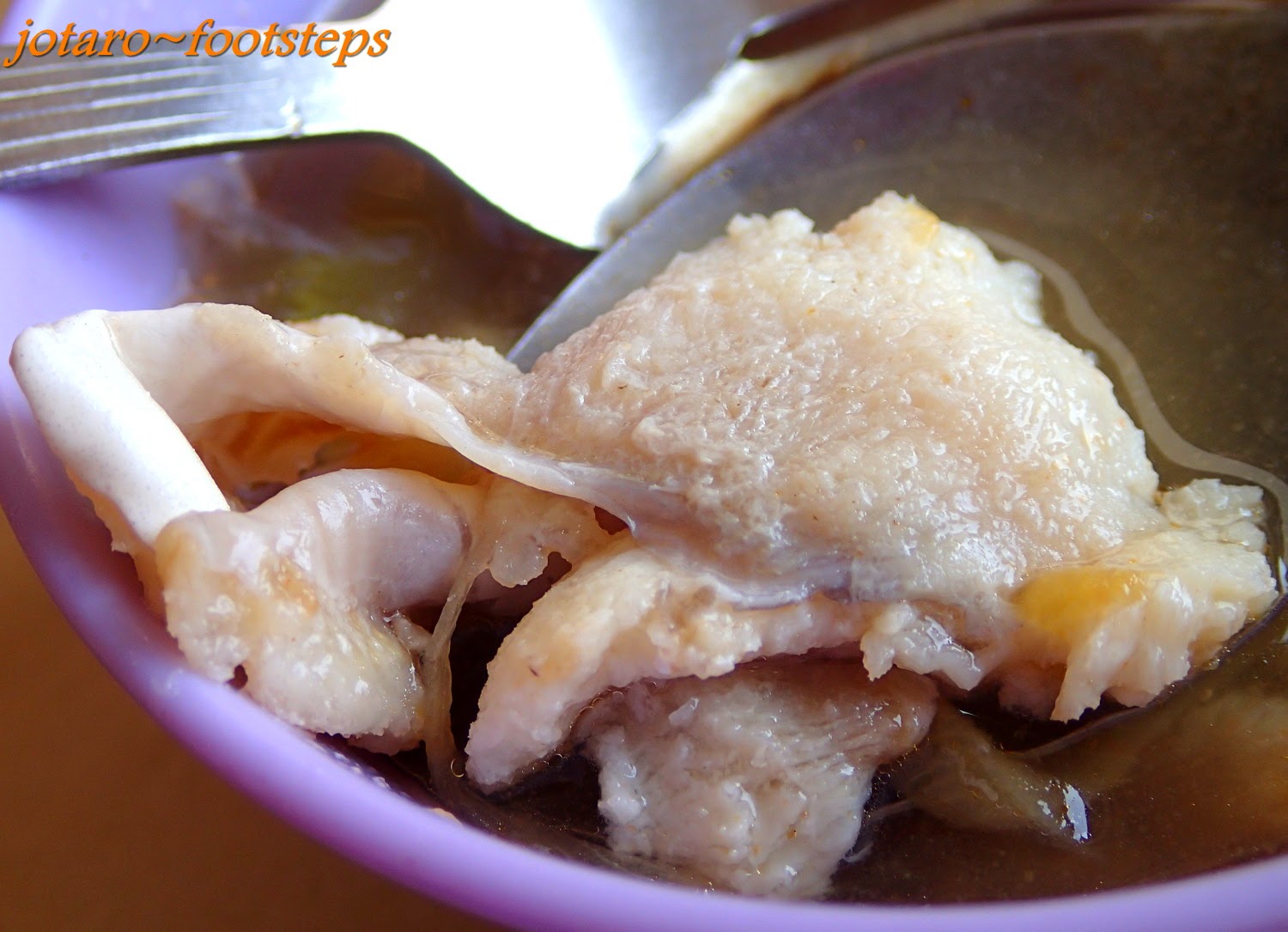 Footsteps - Jotaro's Travels: YummY! - Shark-meat Soup @ Keong Hing Seafood
